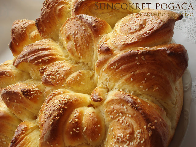 La cuisine creative: Suncokret pogača