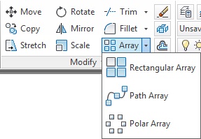 AutoCAD 2013 Essential: Array - Modify