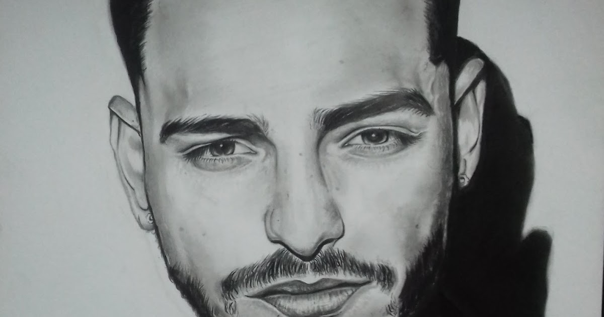 Rostro de Maluma | Creaciones Anderson