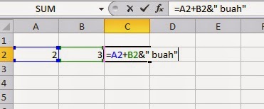 Cara Menambahkan Tulisan atau Teks di Belakang atau Setelah Rumus ...