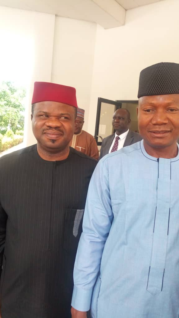 NUJ President Chris Isiguzo pays Courtesy visit to President Buhari