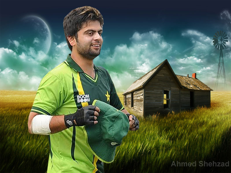 Pakistani Cricket Players Biography Wallpapers : Ahmed Shehzad