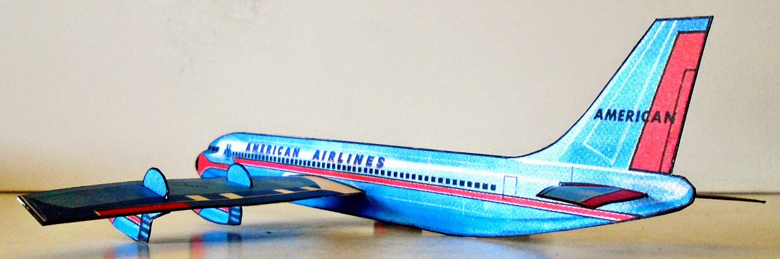 Toys and Stuff: Cheerios Paper Boeing 707 Cereal Premium - Pt 2 Conclusion