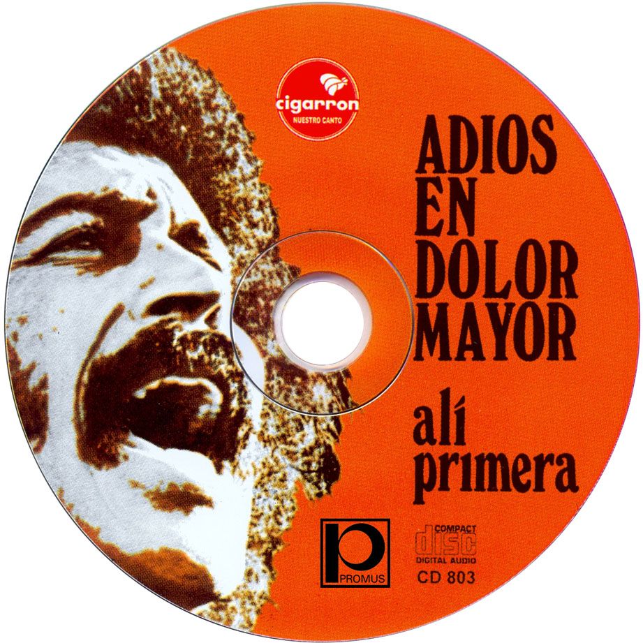 Música de Lucha Latinoamericana: Alí Primera - 1975 - Adiós en dolor mayor