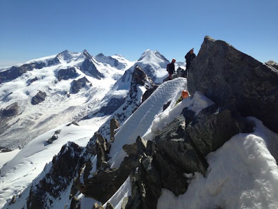 Matterhorn Challenge 2013 for the Haven: Tuesday - The Breithorn Ridge ...