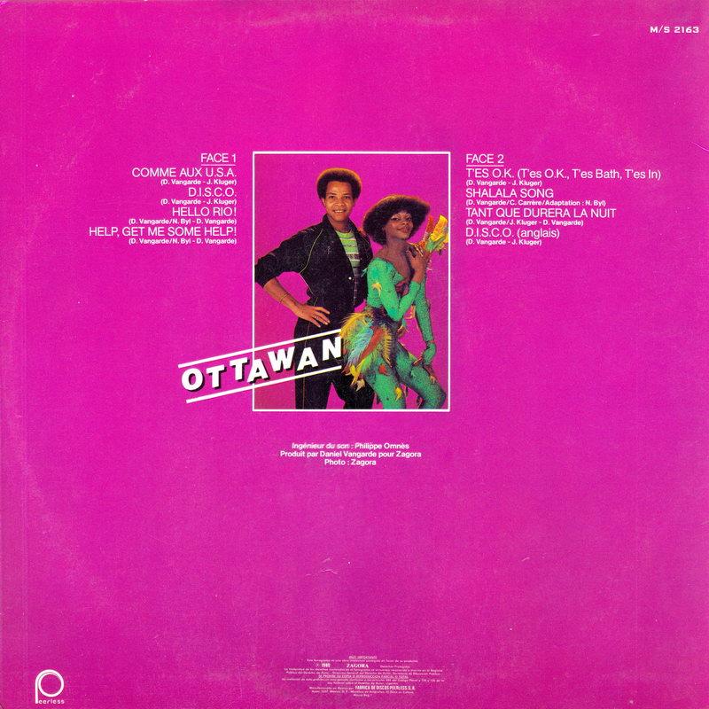 ENTRE MUSICA: OTTAWAN - D.i.s.c.o