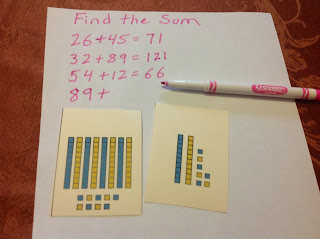 The Elementary Math Maniac: Fluency with Double Digit Addition