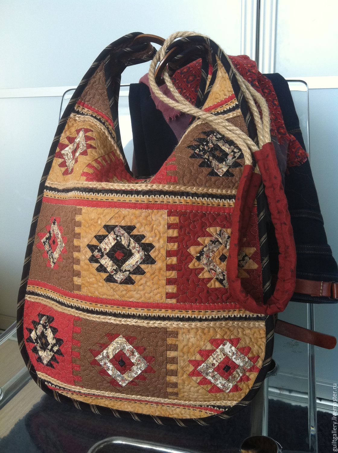 Bolsos de patchwork - Jadewoman