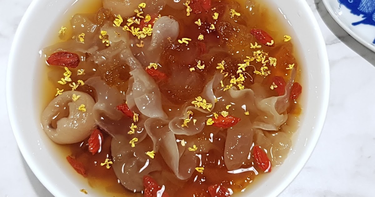 Ah Gim's Playground: Peach Gum Dessert 桃胶糖水