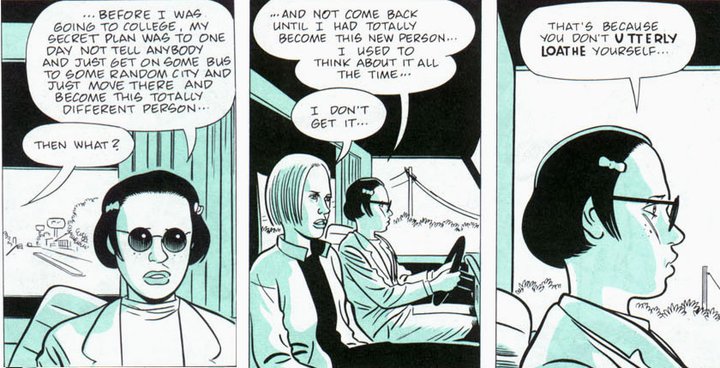 Miss Sarah's Storytime: YA Book Review: Ghost World by Daniel Clowes