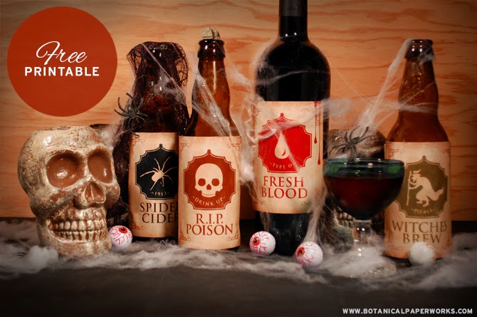 Crafty-Go-Lucky: Spooky Spices { Up-cycled }