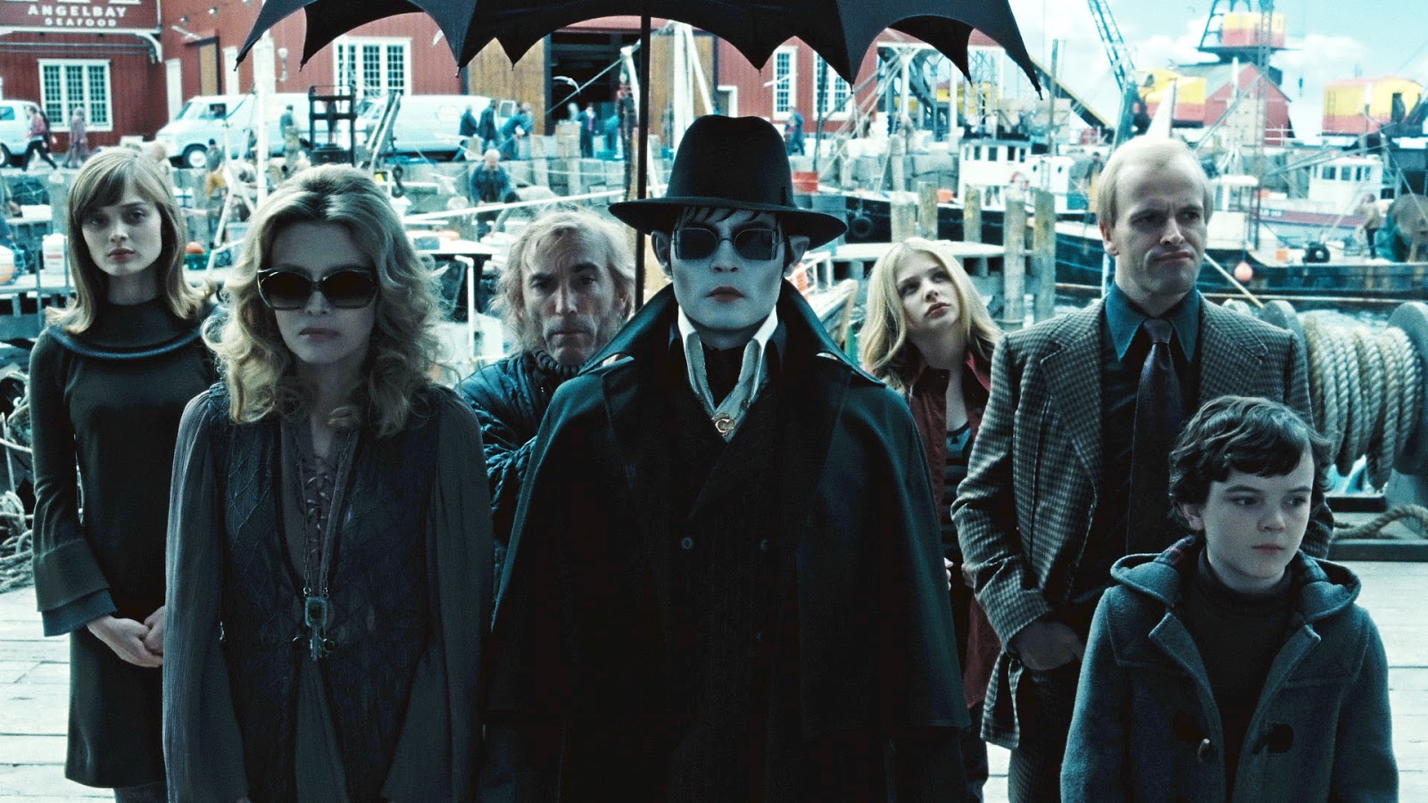 mise-en-scene: 'Dark Shadows' 2012 dir: Tim Burton