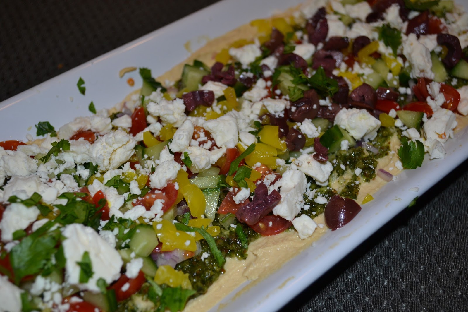 Layered Mediterranean Dip