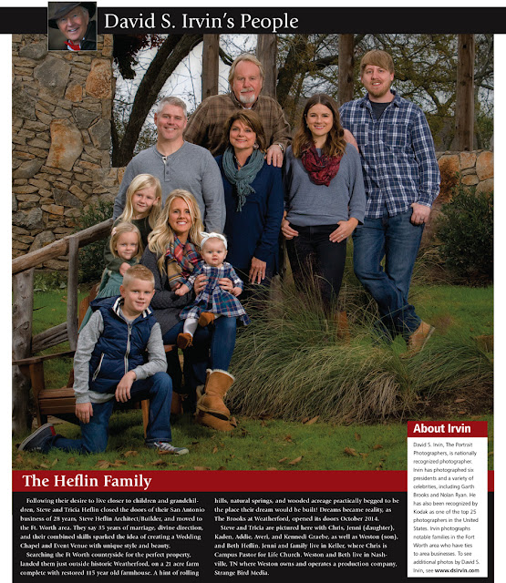 Fort Worth Business Press 2016: The Heflin Family