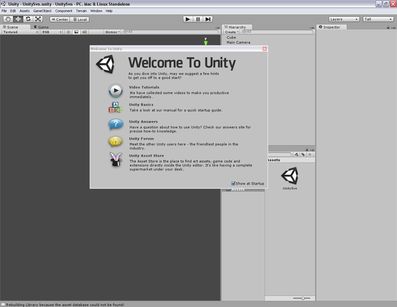 Programmer's Ranch: Unity3D: Setting up Source Control with SVN