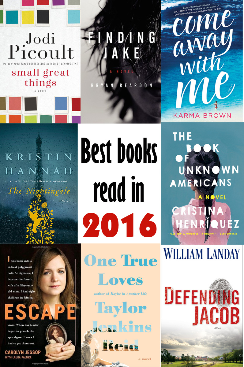 My Sister's Book Keeper: Best Books of 2016