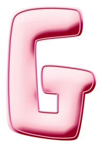 Pink Letters. Letras Rosadas. - Oh my Alfabetos!