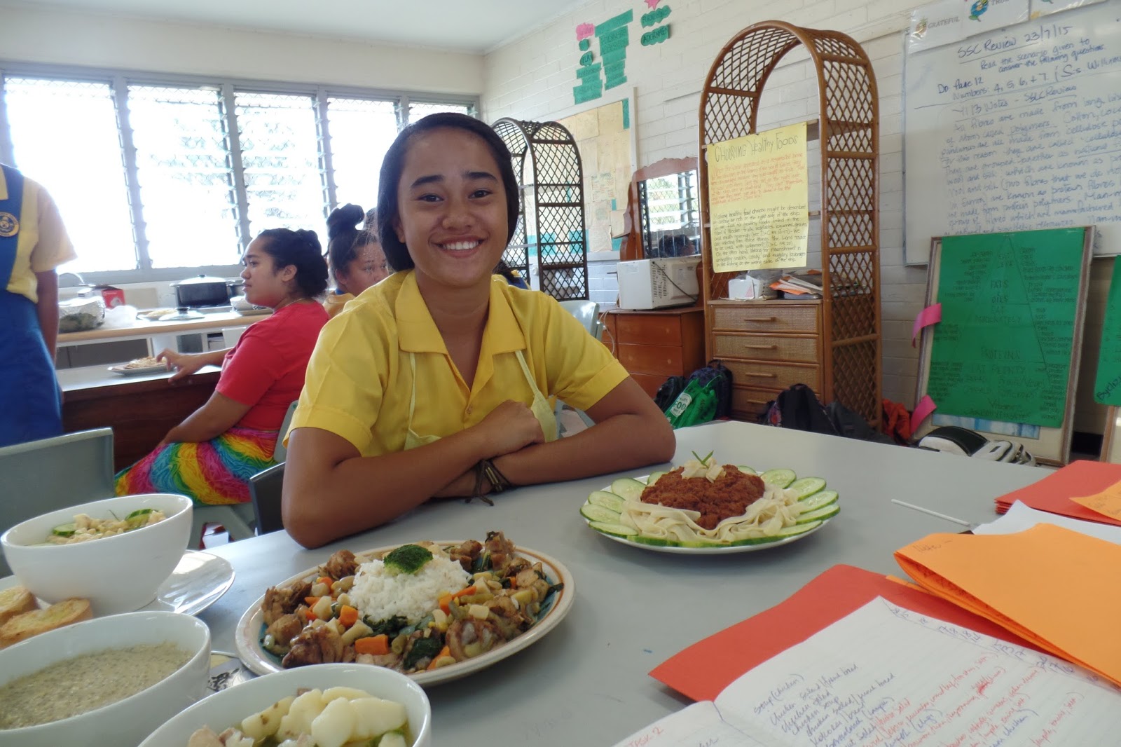 Mission to Samoa: This is what cooking at Pesega LDS Church College