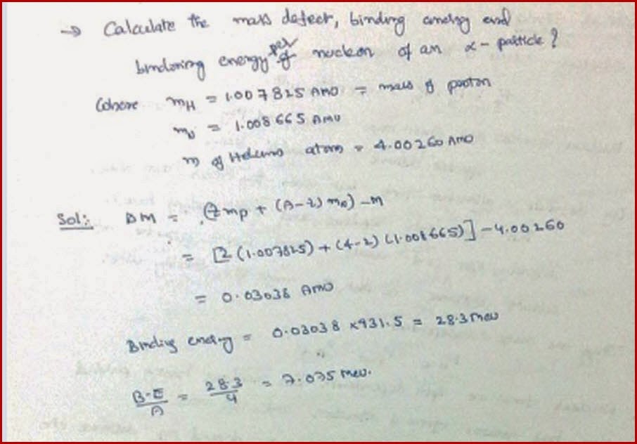 Mass Defect and Binding Energy of Nucleus | IIT JEE and NEET Physics