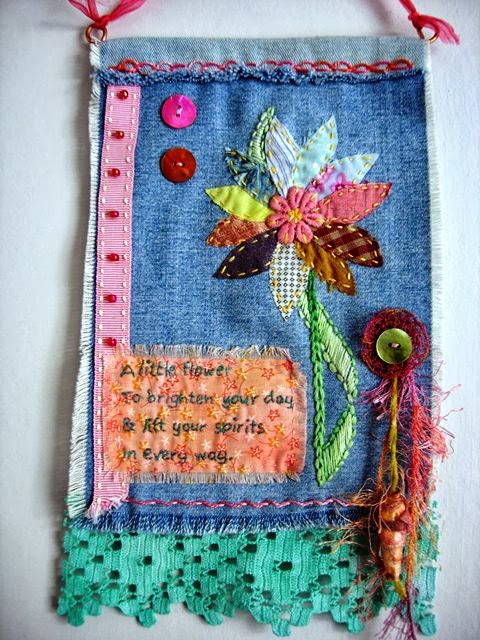 The Prayer Flag Project: Flower Prayer Flag