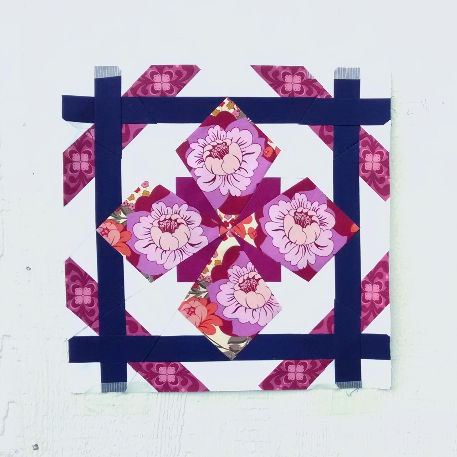 from blank pages...: Zodiac BOM: Aquarius Block