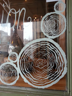 The Farrier's Daughter: Rustic Spa Inspired Window Display for Salon Mecca