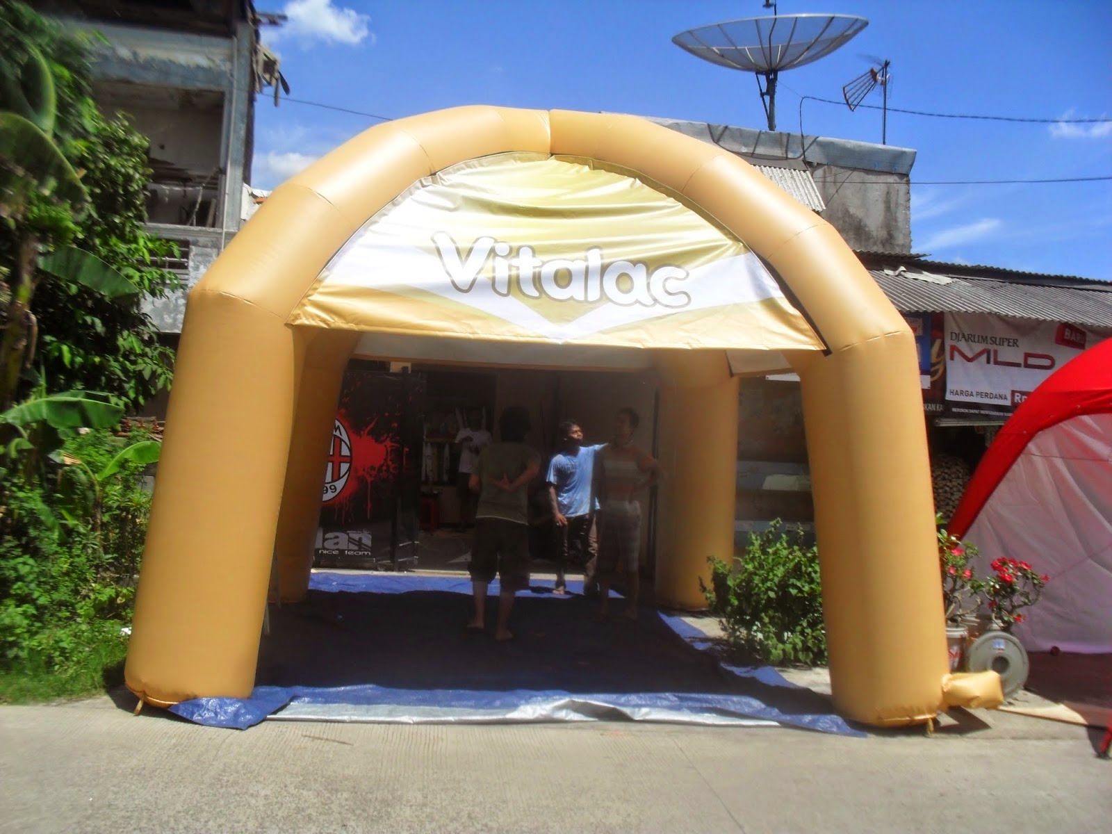 Balon Iklan Balon Udara Promosi: JUAL BALON TENDA-TENDA BALON