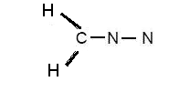 Simple Procedure for writing Lewis Structures for Diazomethane CH2N2 ...