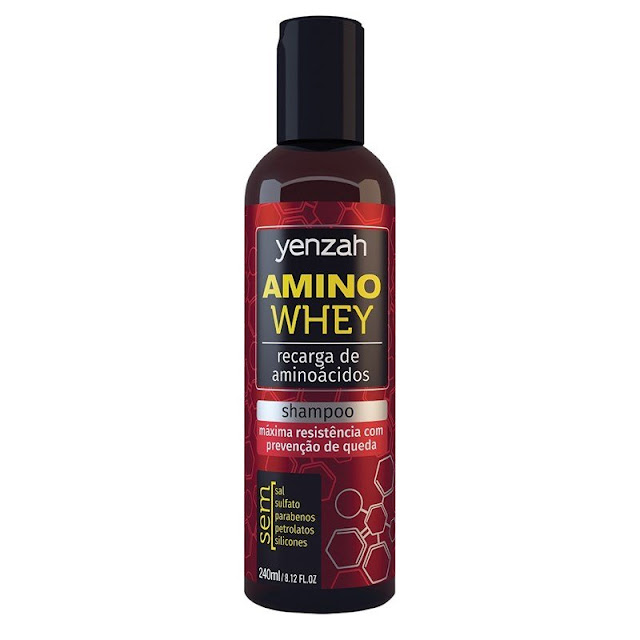 Blog Vanessa Sial : Shampoo Yenzah AMINO WHEY Recarga de Aminoácidos