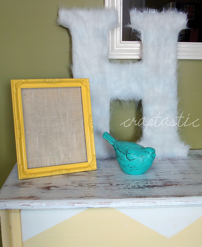 CRAPTASTIC: DIY Cardboard Initial!