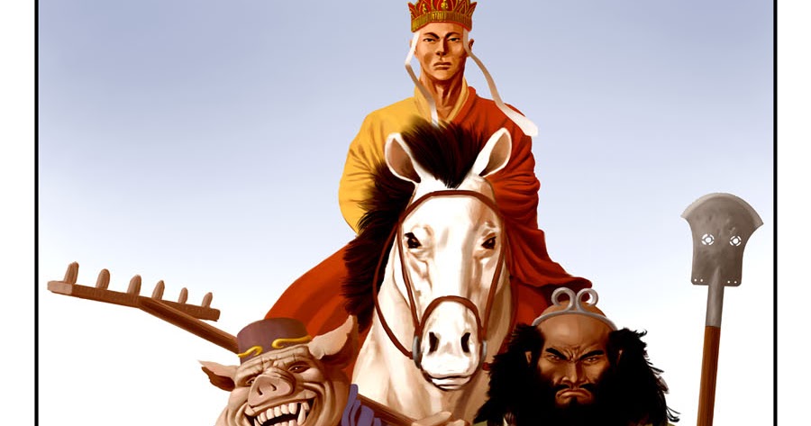 Leigh Walls: ARTIST: Monkey King poster with Humphrey Ching