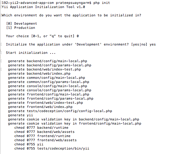 Enjoy Learning การติตตั้ง Yii2 Framework