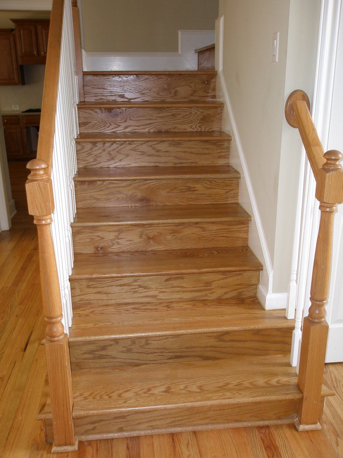 Flooring Fanatic: Painted Or Stained Risers?