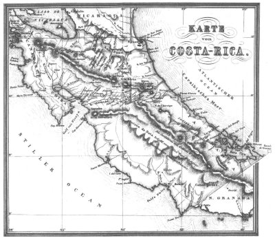 Fases de formacion del territorio costarricense: Territorio Costarricense