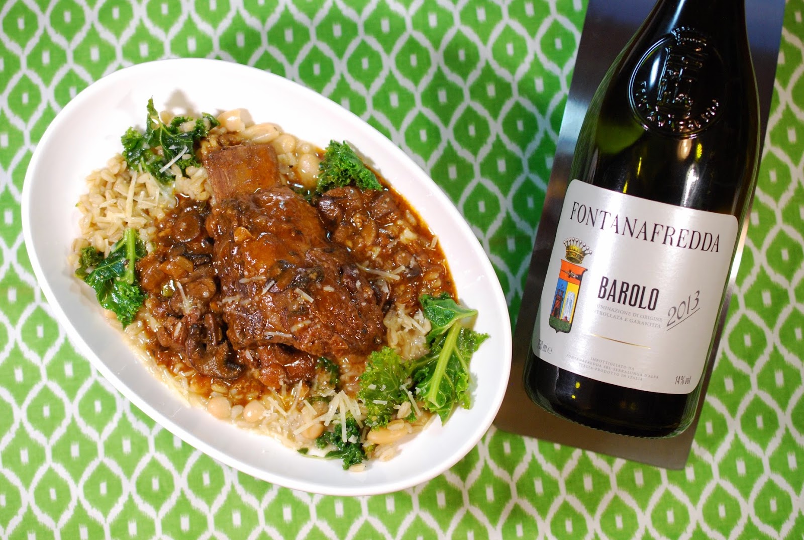 Cooking to the Wine: Fontanafredda Barolo and Braised Short Ribs with ...