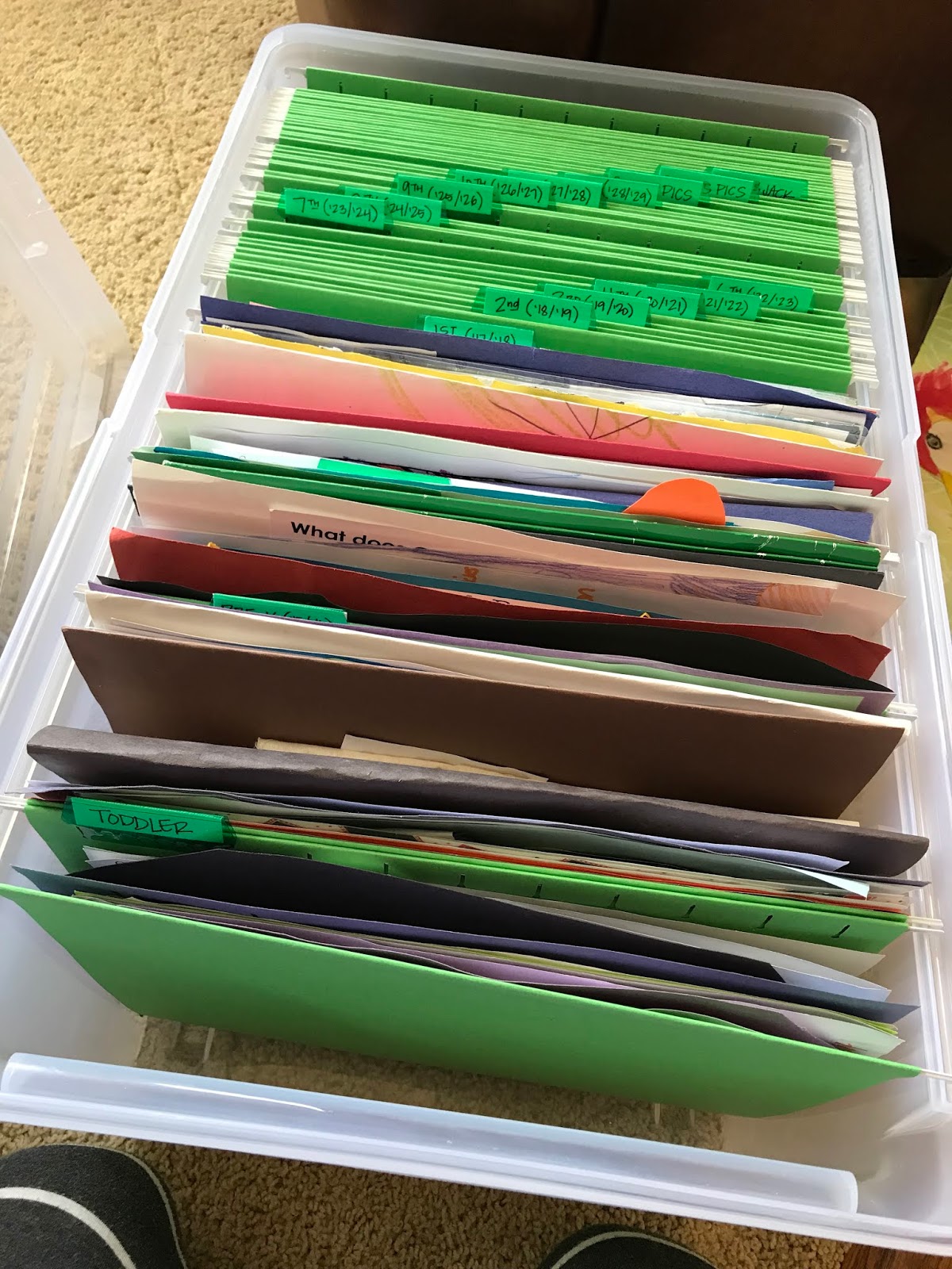 Momfessionals: School Paper Organization Project