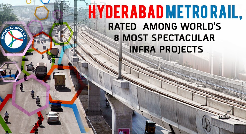 Hyderabad Metro Rail: Hyderabad Metro Rail , rated among world's 8 most ...