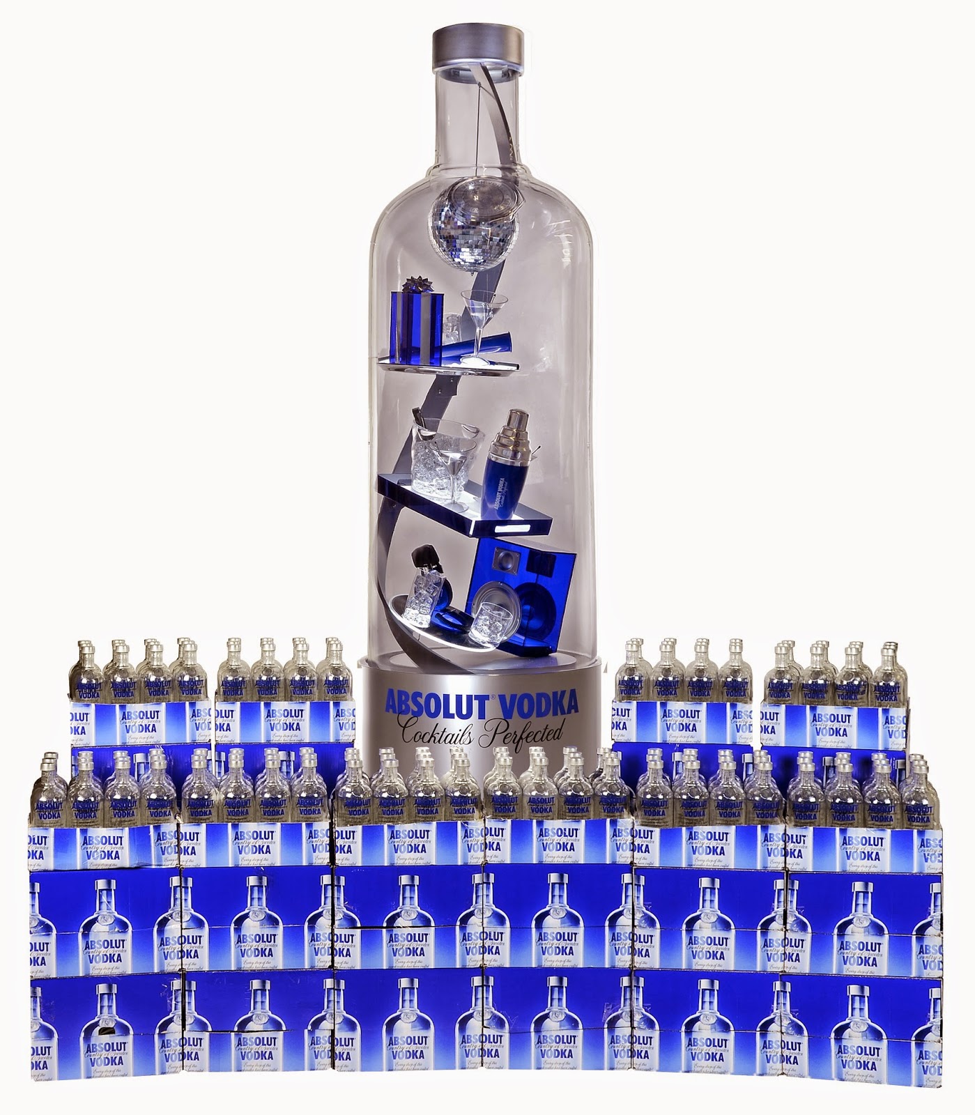 POP-professor: Absolute Vodka Award winning display