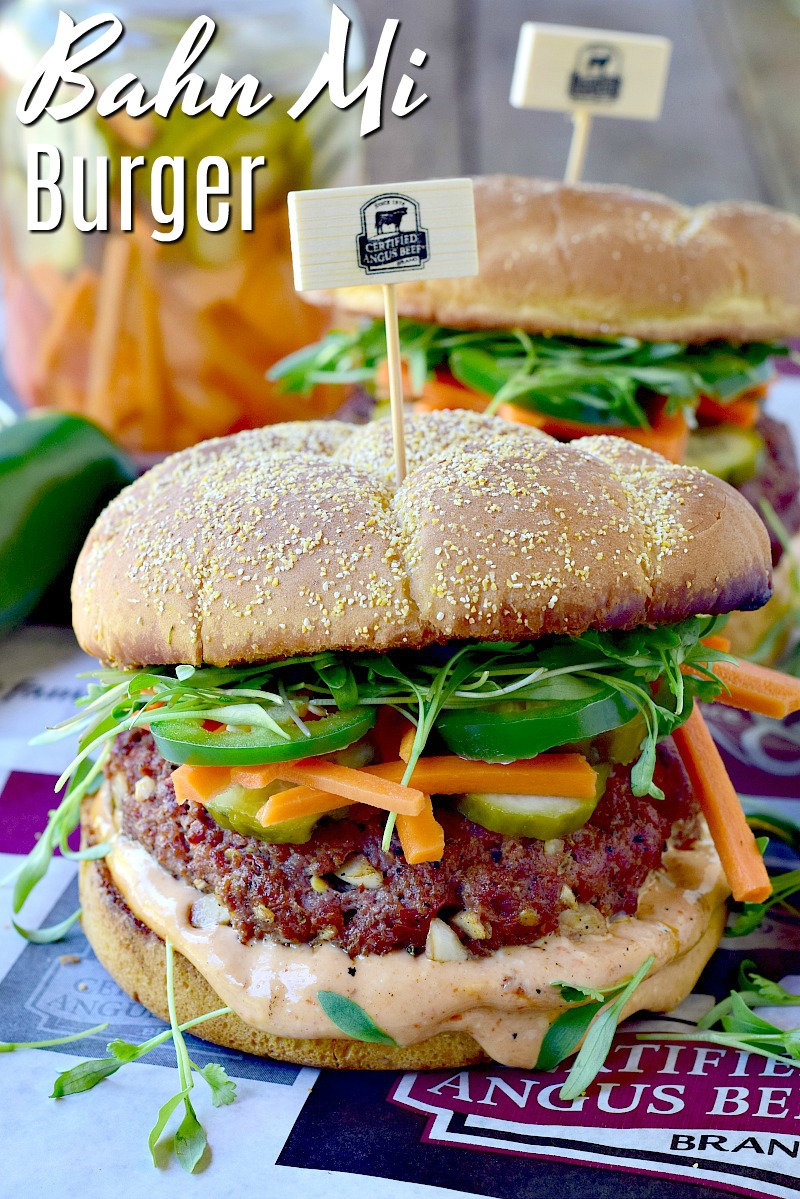 Banh Mi Burgers - Bobbi's Kozy Kitchen