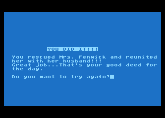 Gaming After 40: Adventure of the Week: Crime Adventure (1981)