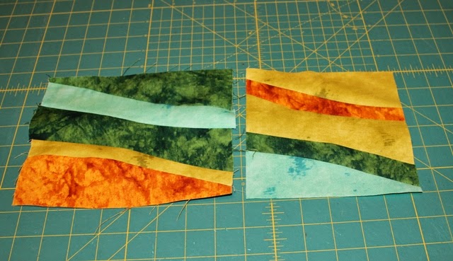 Elaine Quehl: Tutorial: Making Improvisational Curved Blocks