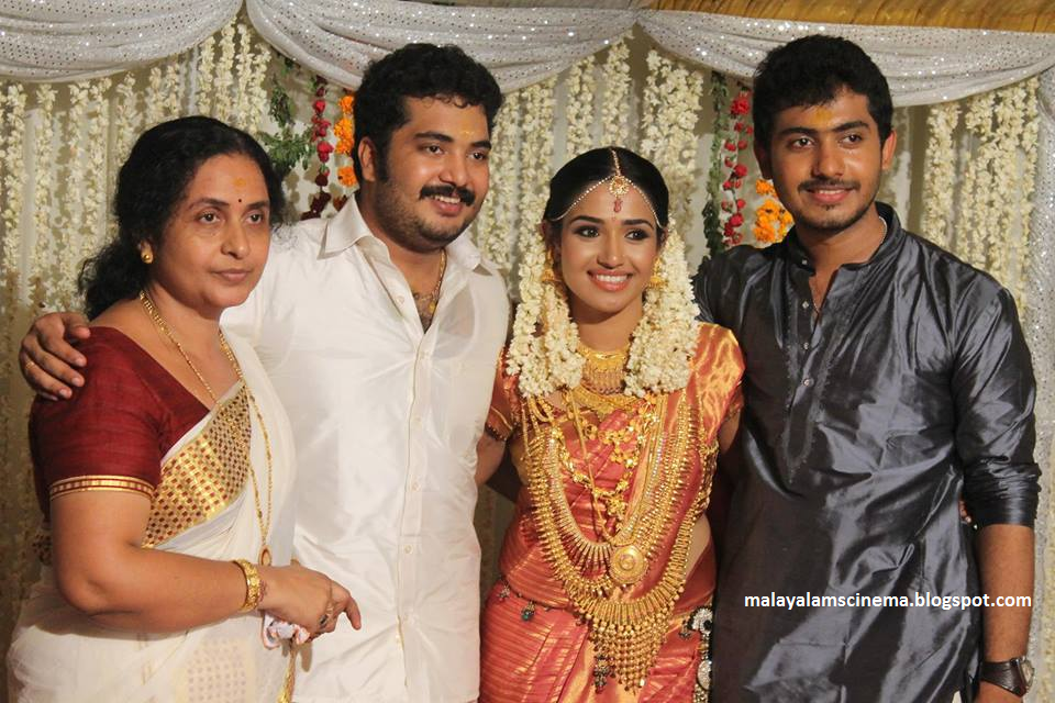 Vinu Mohan enter the wedlock with Vidyalakshmi - Mollywood Frames ...