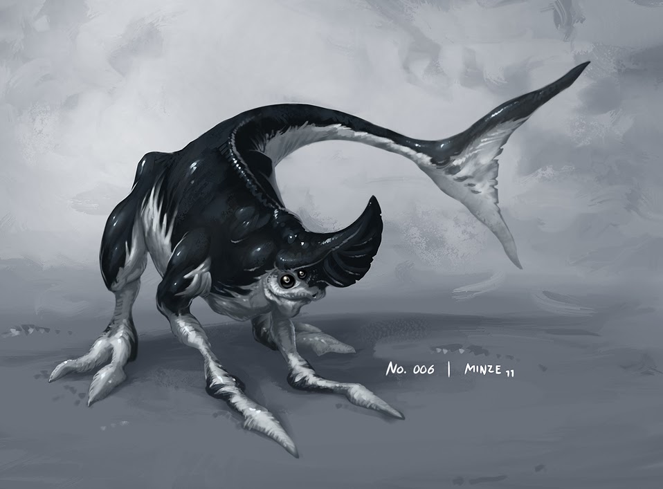 Kaiju Battle: SATURDAY SHOWCASE : Cool Monster Artwork By miNze From ...