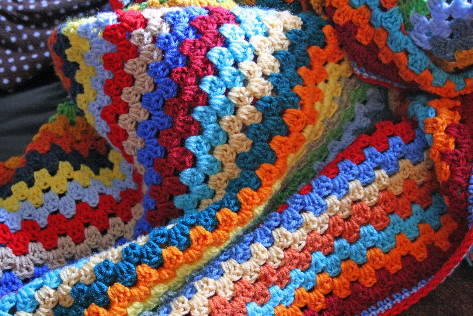 Priscillas: Granny stripe blanket