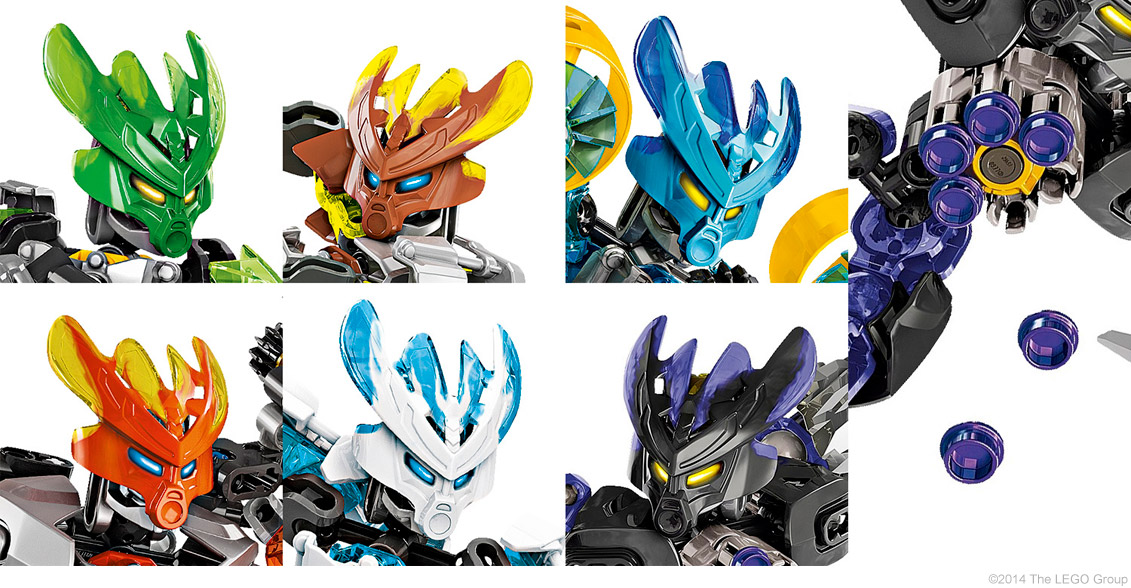 BIONICLE 2015: masks & weapons | New Elementary: LEGO® parts, sets and ...