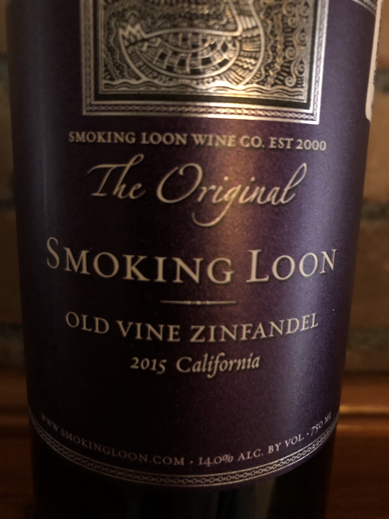 Smoking Loon Old Vine Zinfandel 2015