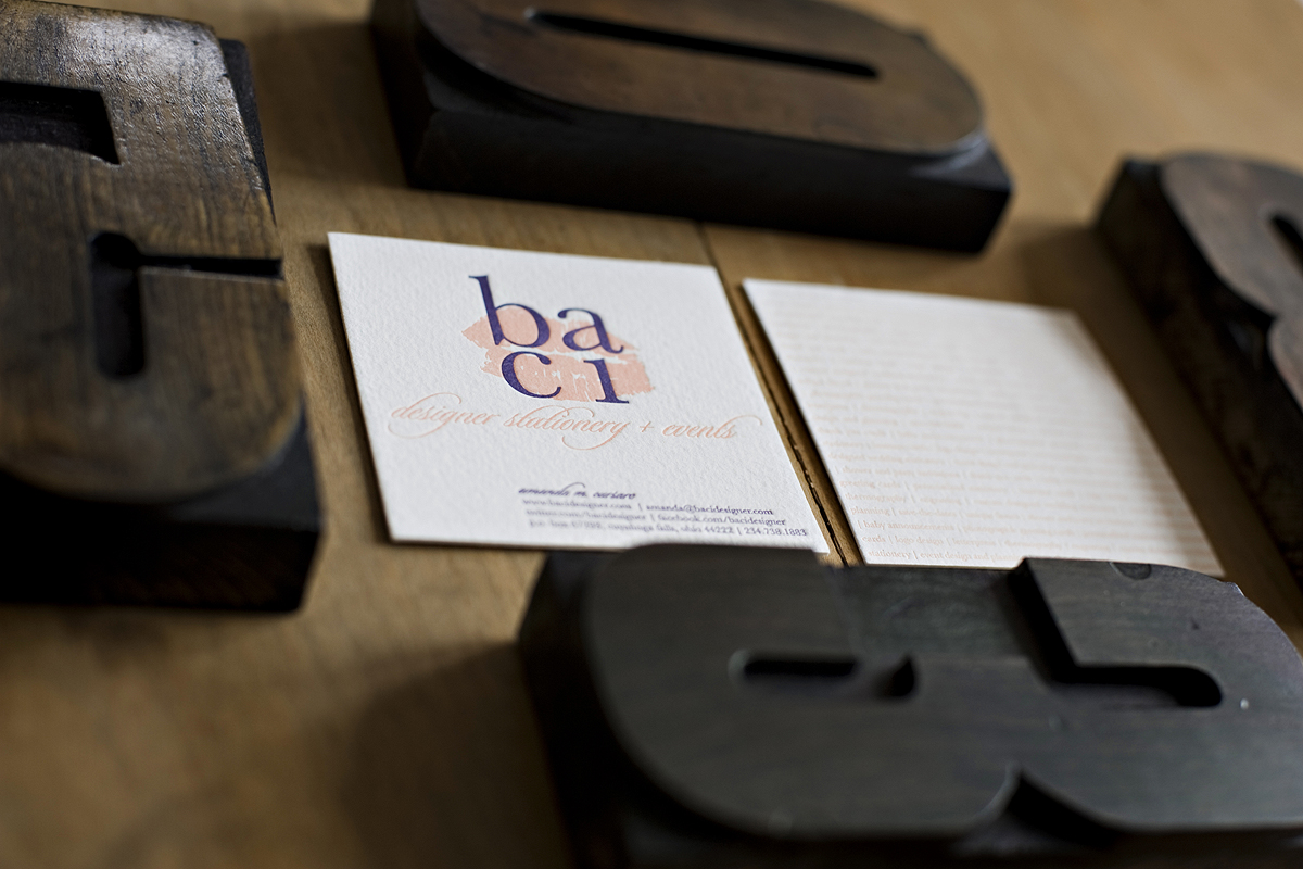 Baci Designer: baci designs | baci's business cards