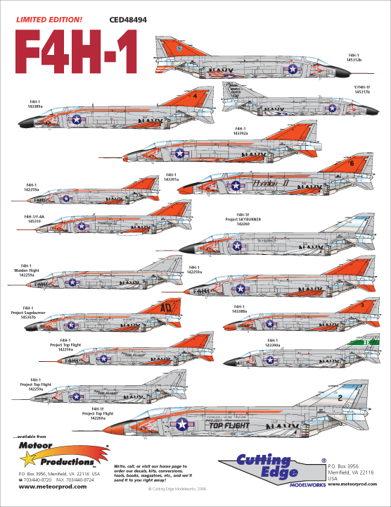 Tailhook Topics: McDonnell F4H-1F/F-4A Phantom II