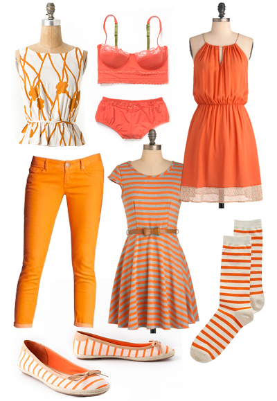 Orange wardrobe | How About Orange