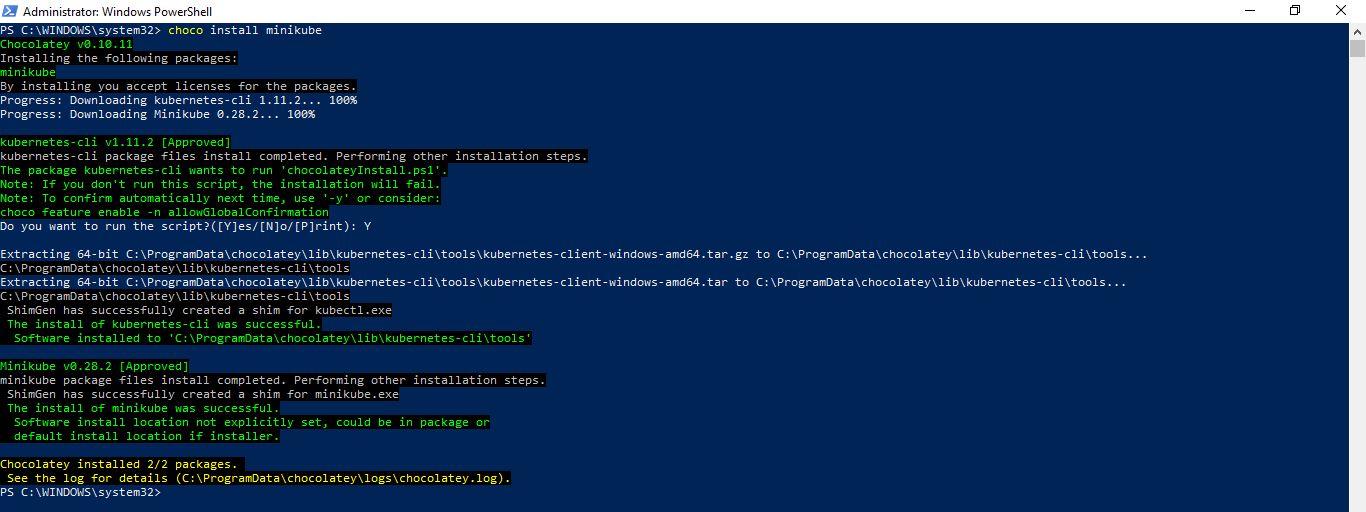 Big Data and Cloud Tips: Installing Minikube on Windows